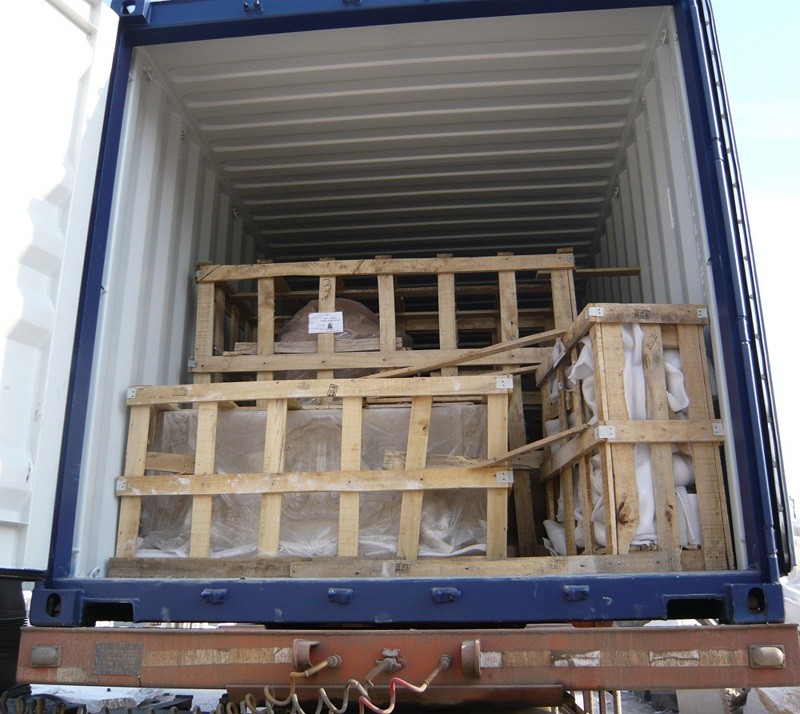 Stone Carving sculptures for container loading