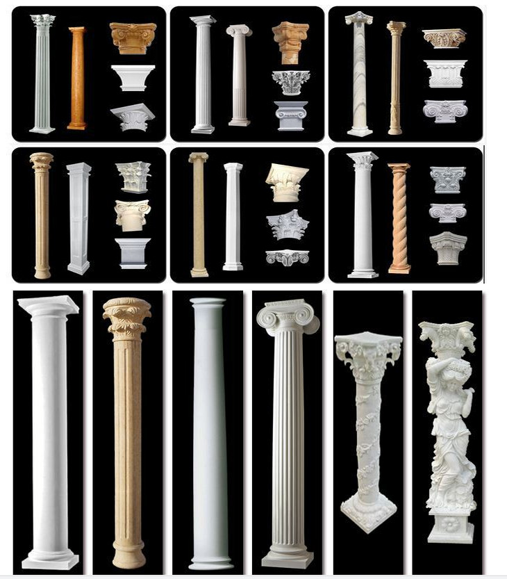 stone pillar and capital
